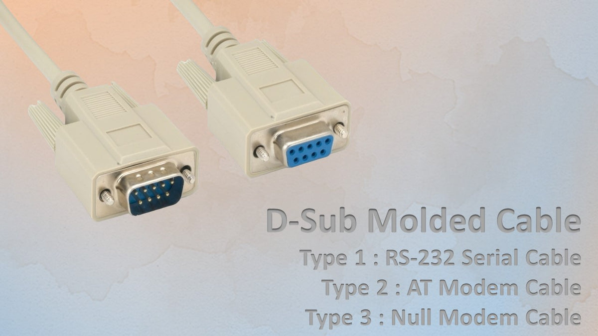 New Product Launch - D-Sub Molded Cable – CompuCablePlusUSA- Providing ...