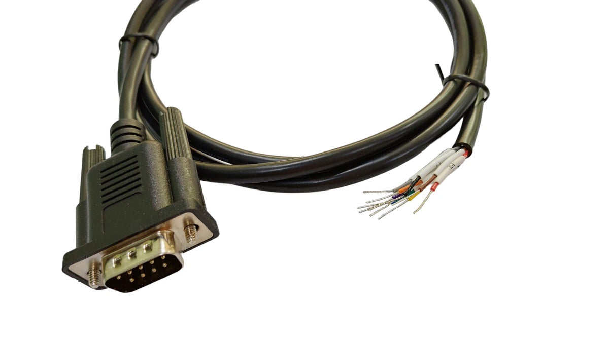 9 Pin RS232 Serial Cable_Male_3/5/10/15/25/35 Feet – CompuCablePlusUSA ...