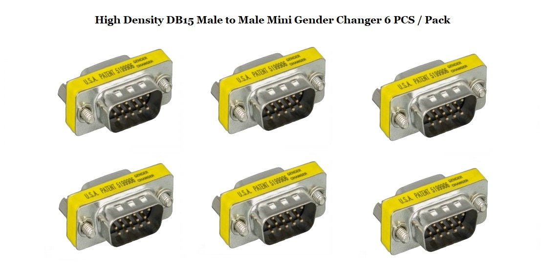 D-Sub Serial Mini Gender Changer Coupler Adapter (Mini Gender Changer ...